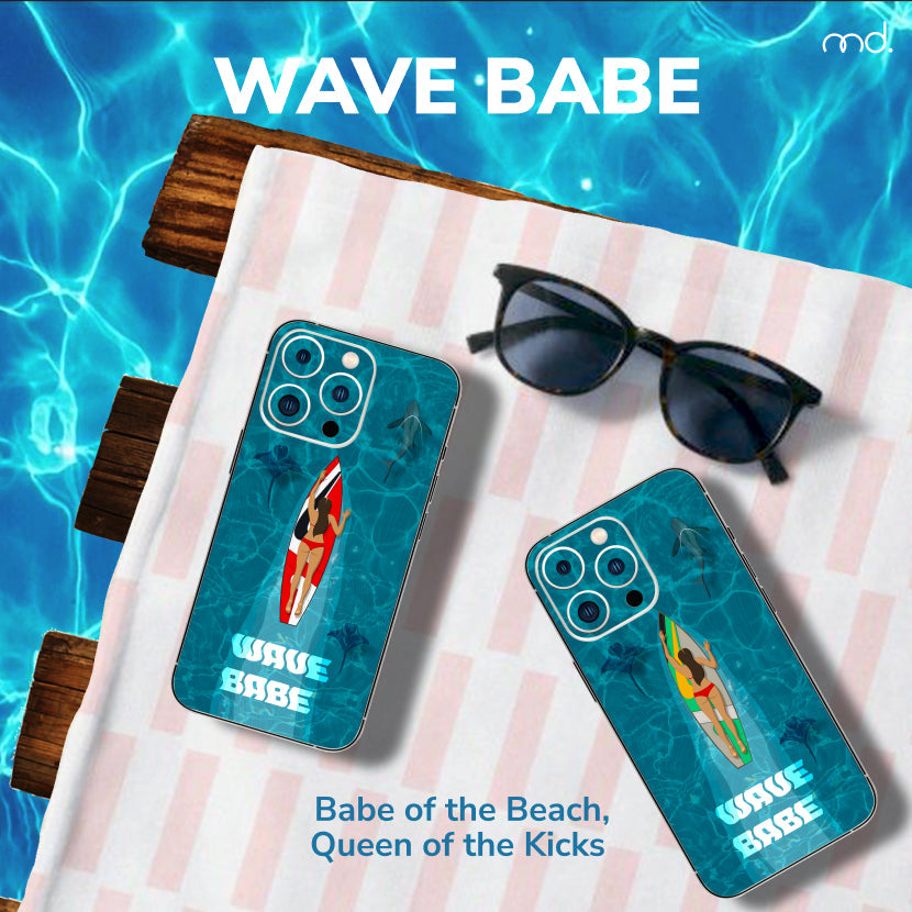 WAVE BABE - Premium iPhone Skins